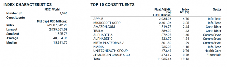 Msci World - Cos'è l'Msci World Index? | Moneyfarm